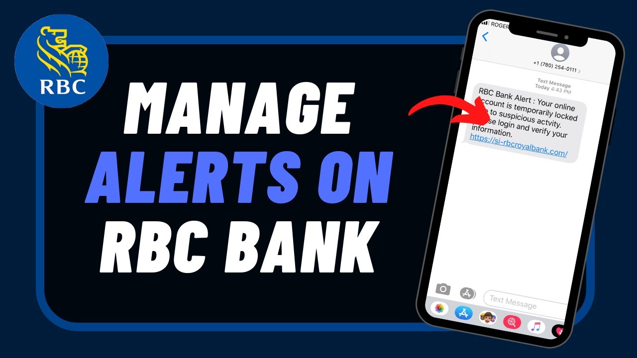 How to Manage Alerts in the RBC (Royal Bank of Canada) App - YouTube