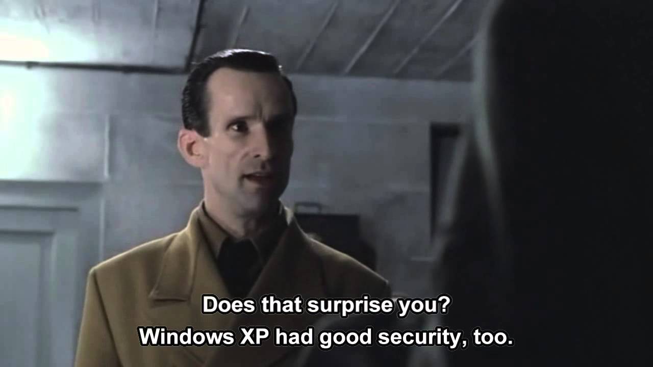 Joseph Goebbels (Downfall) Decommissions Windows XP - YouTube