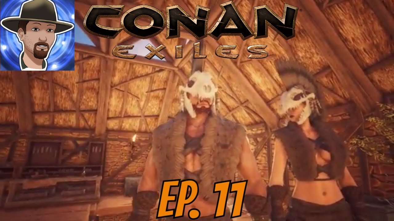 NEW THRALLS/ HYENA ARMOR! - CONAN EXILES COOP GAMEPLAY - S2 EP. 11 ...