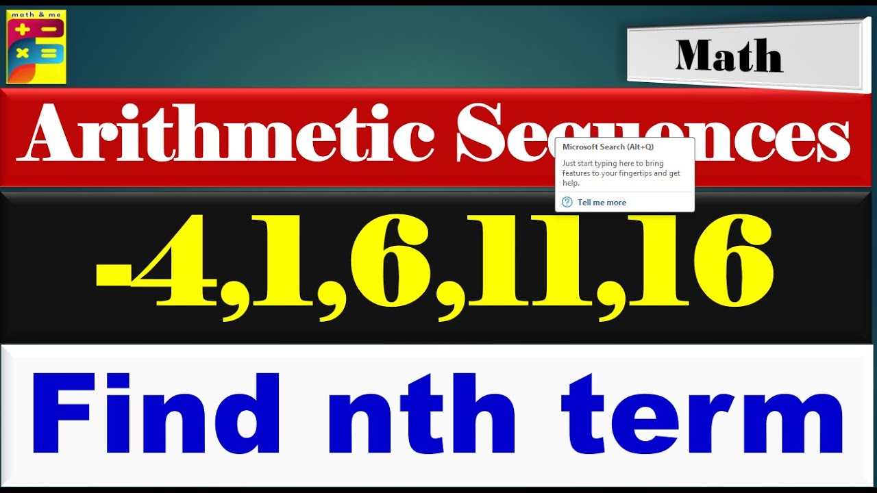 How to find nth term of Arithmetic Sequences/pattern #olevelmathematics ...