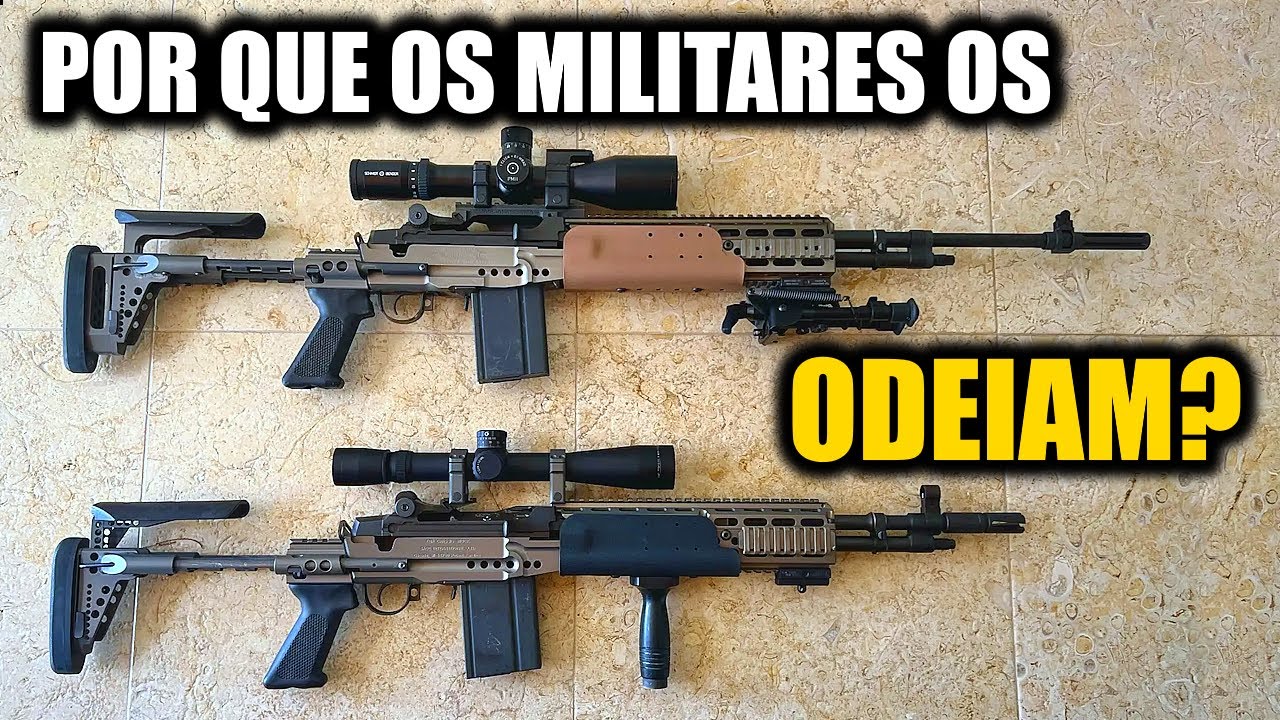 MK14 EBR / M39 EMR : Tentativa fracassada de evolução? - YouTube