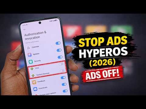 Stop Xiaomi Ads & Popups Permanently - HyperOS 3/2