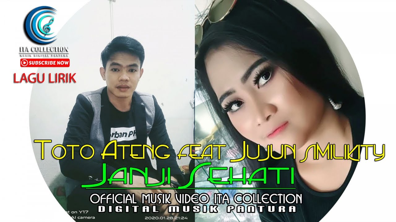 Toto Ateng Feat Jujun Similikity - Janji Sehati [ Video Lirik] - YouTube