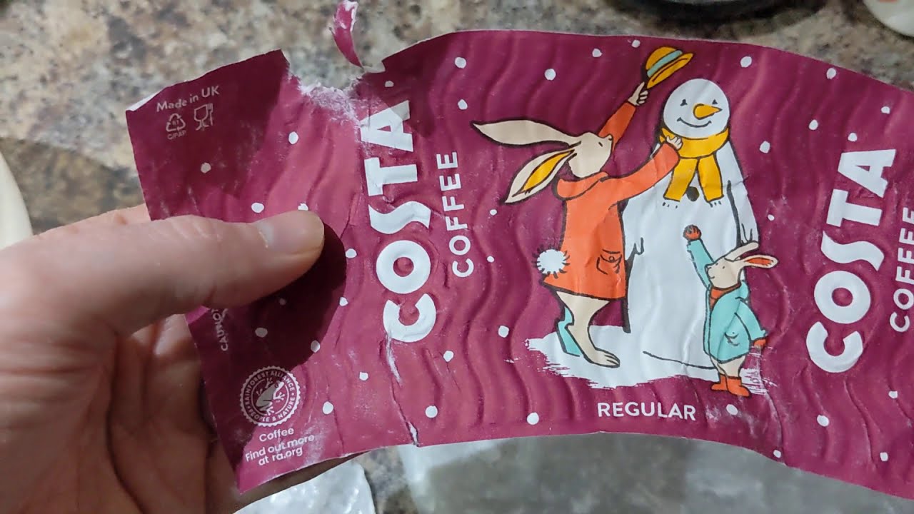 What is a Costa cup made from? - YouTube
