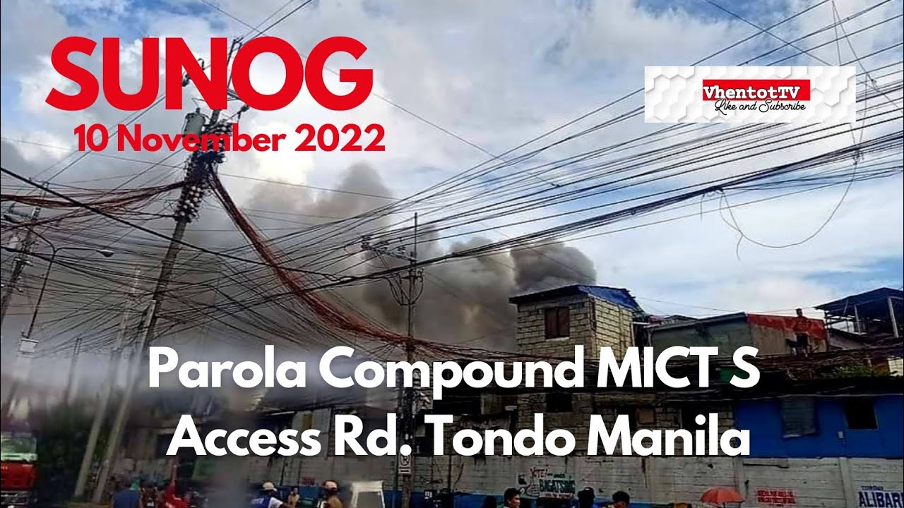 SUNOG sa Parola Compound MICT S Access Rd.Tondo Manila (10November2022 ...