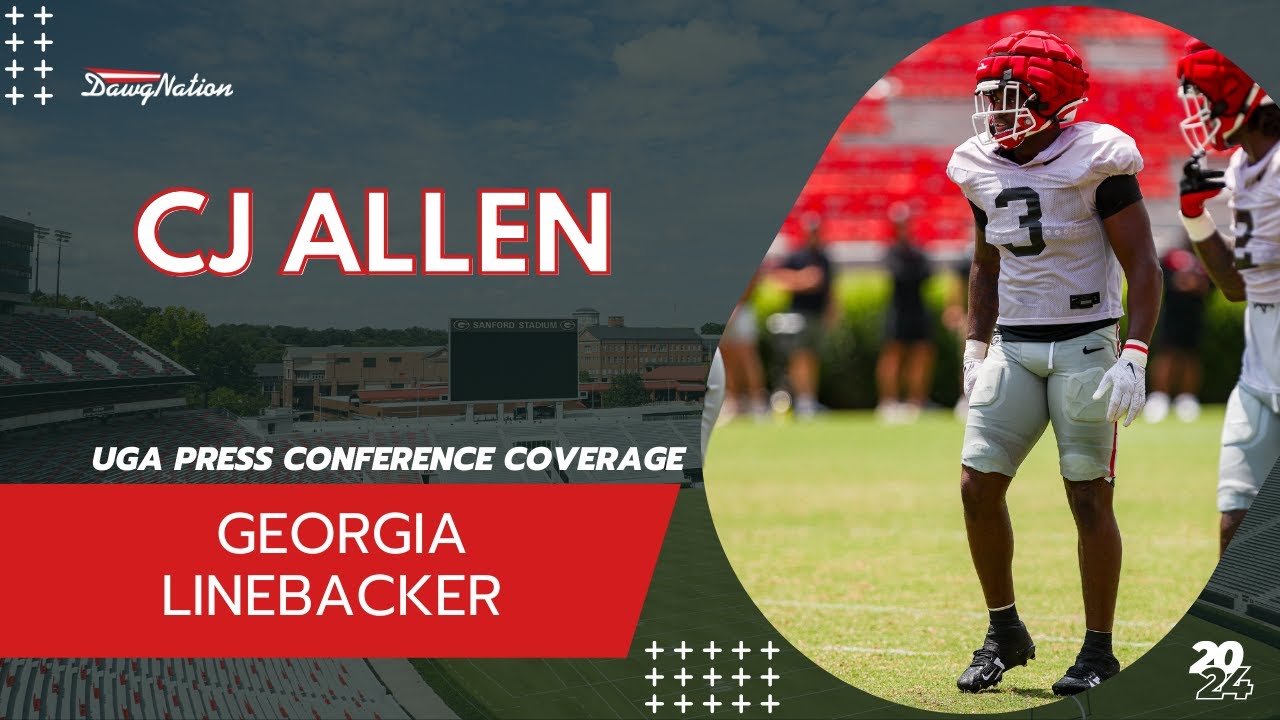 CJ Allen shares great 'Welcome to Georgia moment', why he's excited to ...