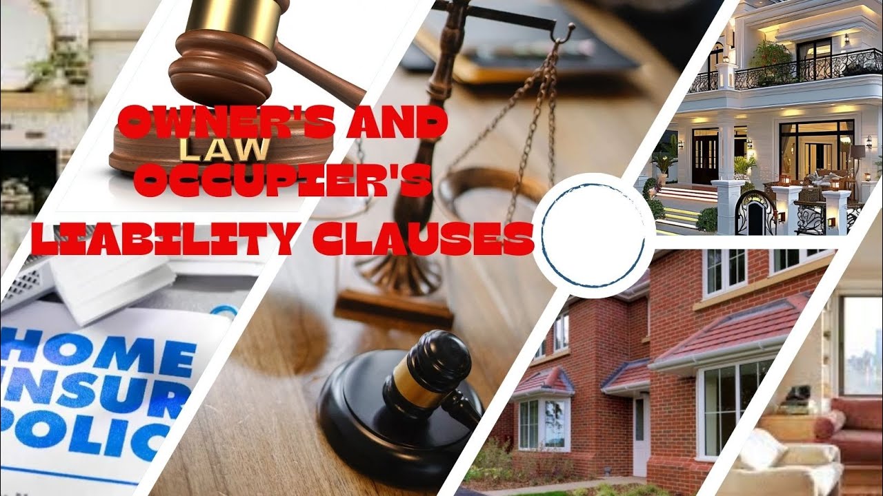 Owner's & Occupier's Liability: Insurance and Legal Responsibilities ...
