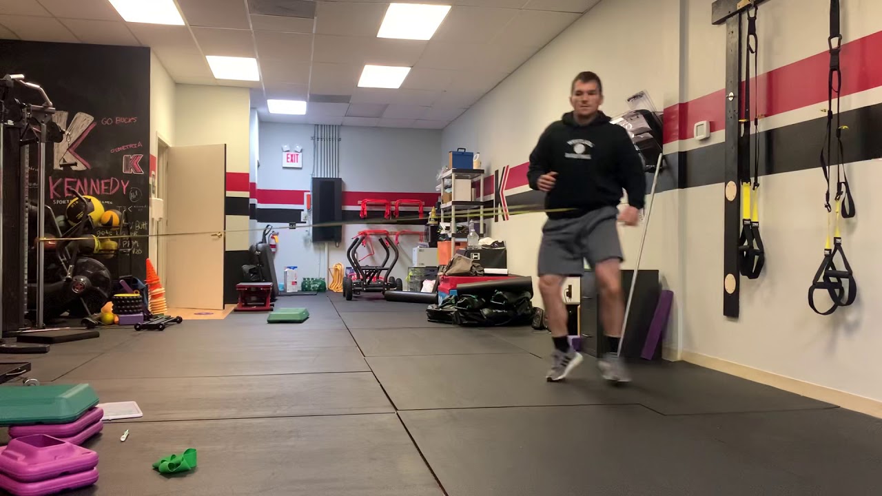 Split Step to Lateral Run and Escape Space - YouTube