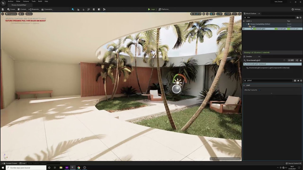 Unreal engine 5 | UE5 | Archviz | Testing Lumen - YouTube