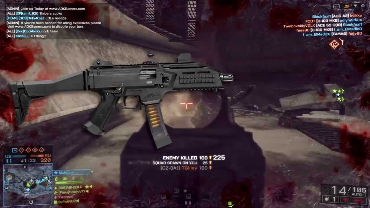 Battlefield 4 | BEST WEAPON IN BF4? | CZ 3A1 Review ! - YouTube