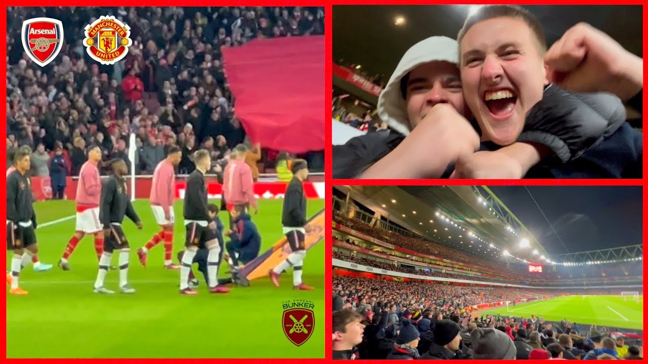 Arsenal Vs Manchester United| Last Minute Winner| We Are Going To Win ...