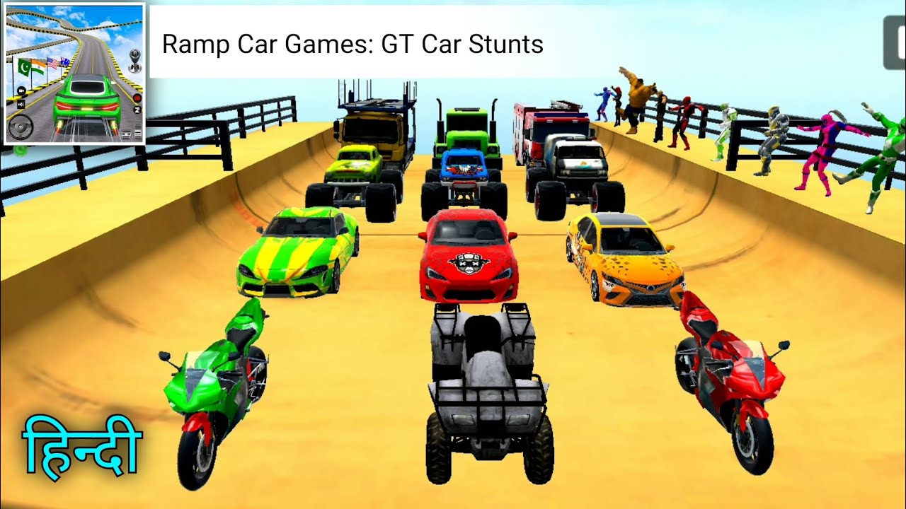 This Game Is The Best Low MB Game - Ramp Car Games: GT Car Stunts ...