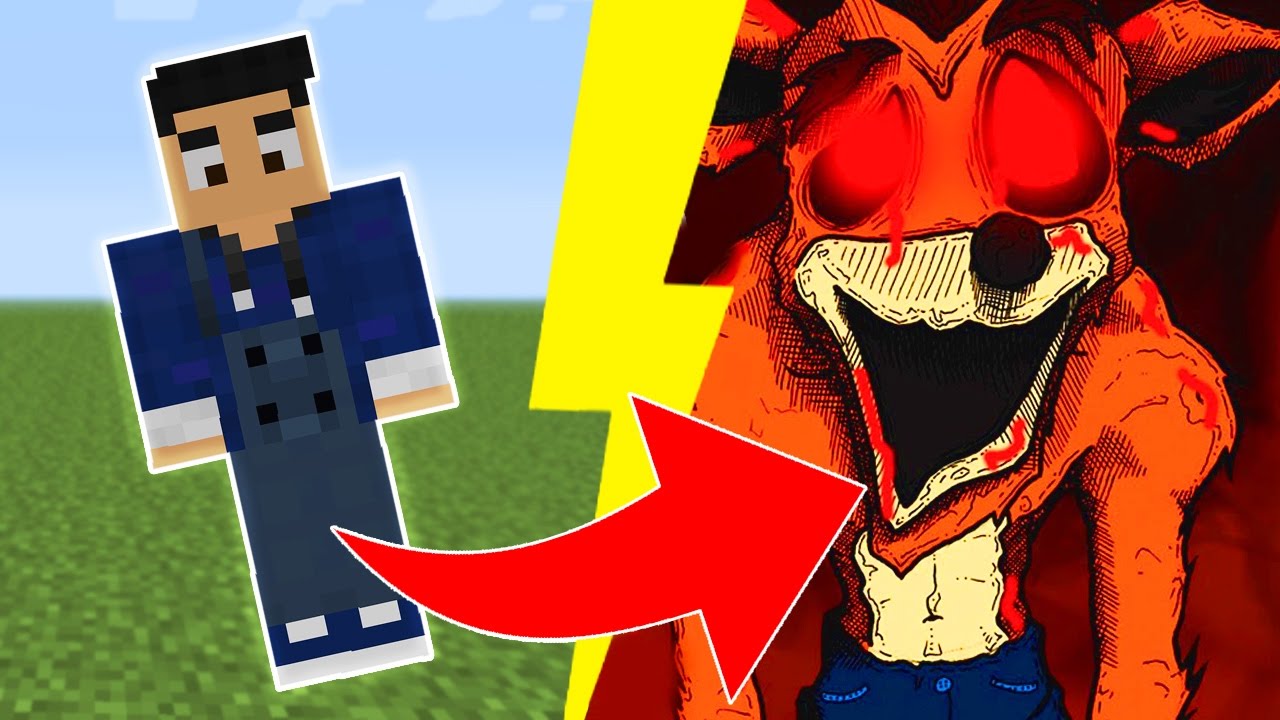 COMO VIRAR O CRASH BANDICOOT.EXE NO MINECRAFT - YouTube