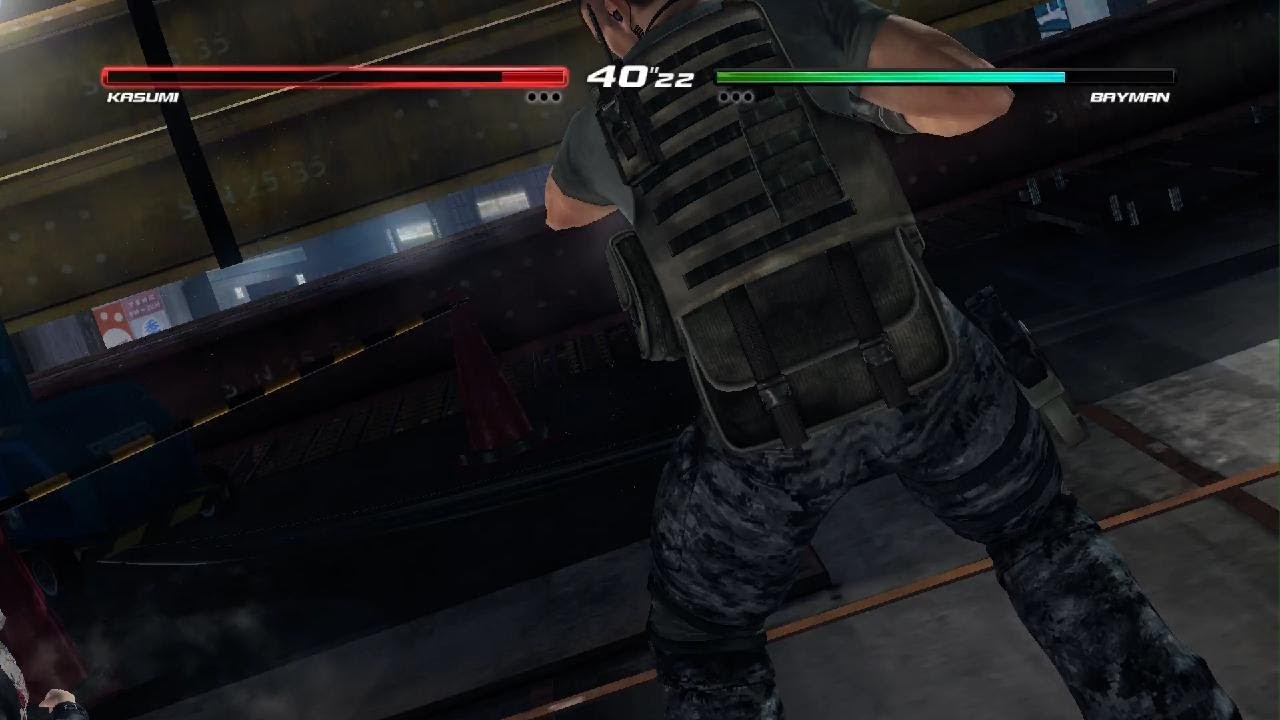 DEAD OR ALIVE 5 Last Round -KASUMI VS BAYMAN- - YouTube