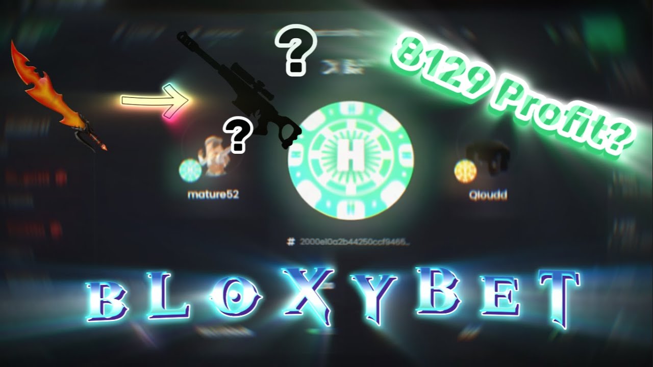 What happends when you go BIG On BloxyBet? 😱 #roblox #mm2 #bloxybet ...