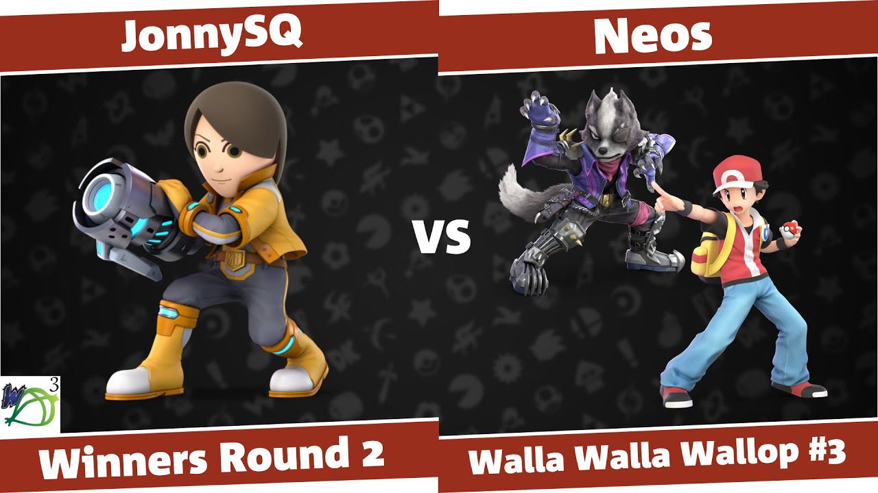 Walla Walla Wallop #3 Winners Round 2 - JonnySQ (Mii Gunner) vs Neos ...