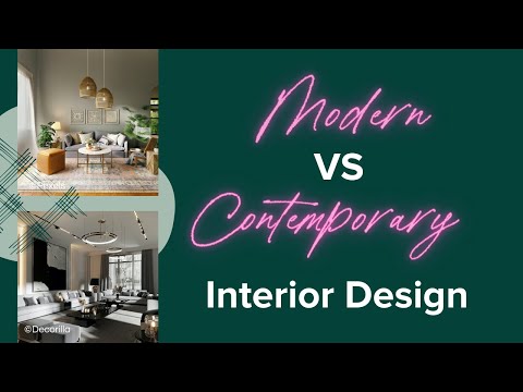 What Does Modern Mean In Interior Design