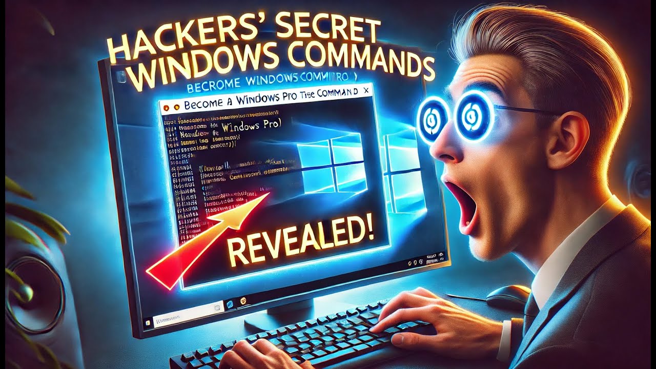 "Hackers' Secret Windows Commands REVEALED! | Become a Windows Pro with ...