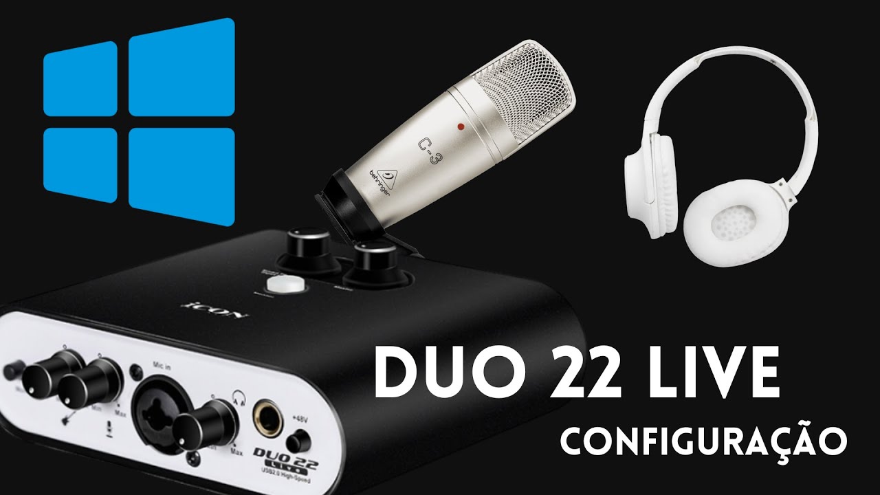 Configurando a iCON Duo 22 Live: Tutorial Rápido! - YouTube