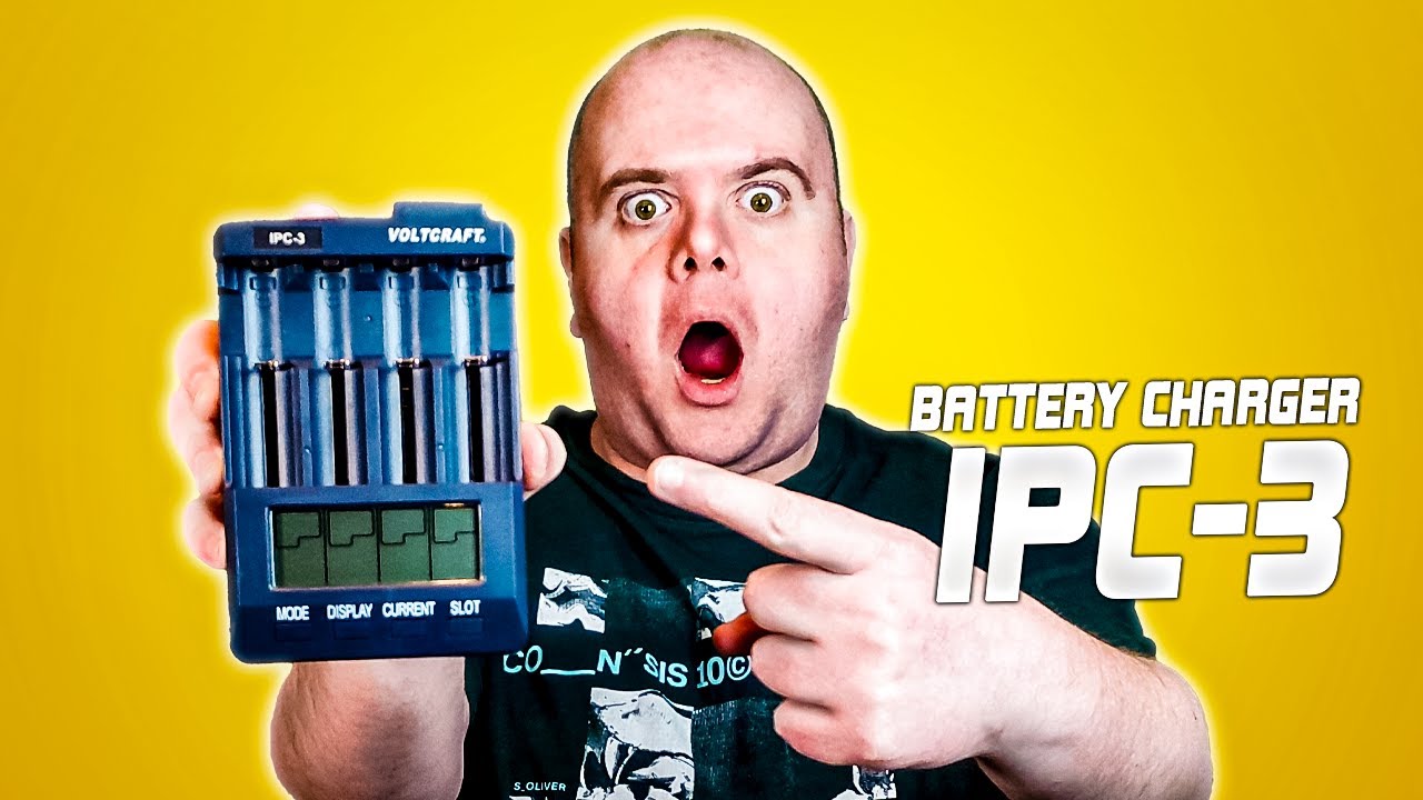 VOLTCRAFT BATTERY CHARGER IPC-3 Smart Charger for Home😮 - YouTube