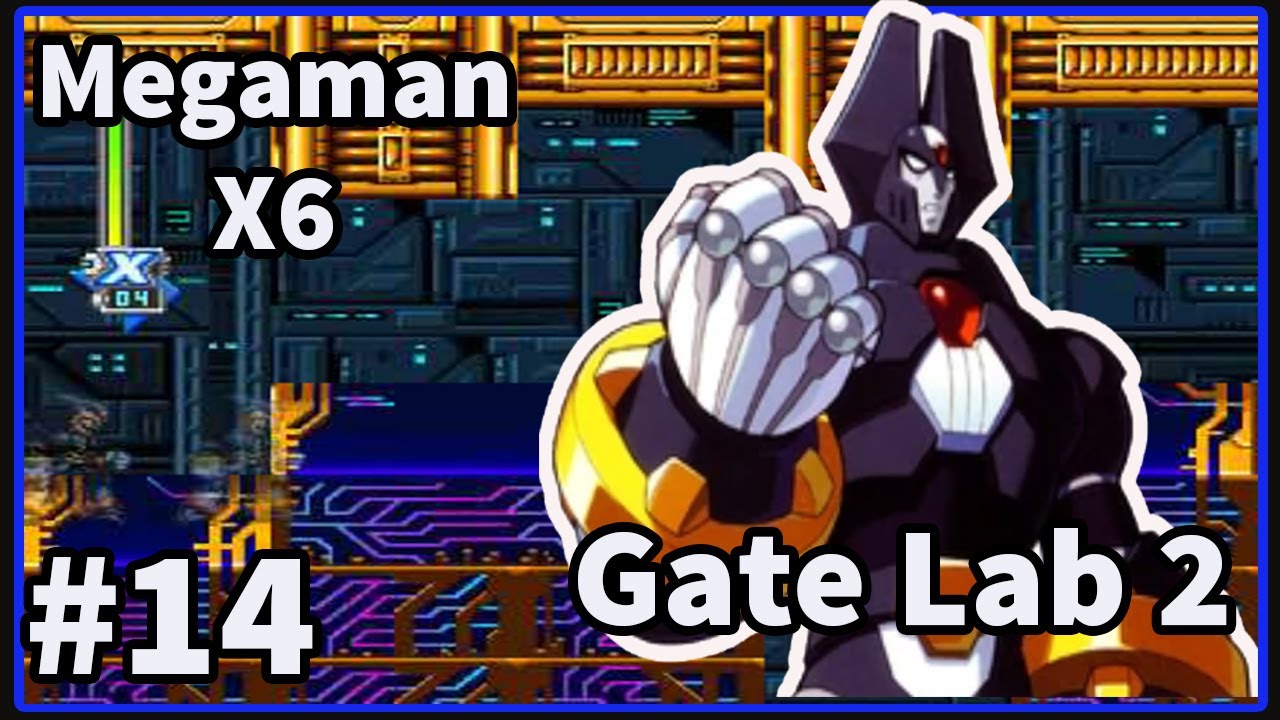 Guia Megaman X6 Parte 014-Gate Lab Stage 2 - YouTube