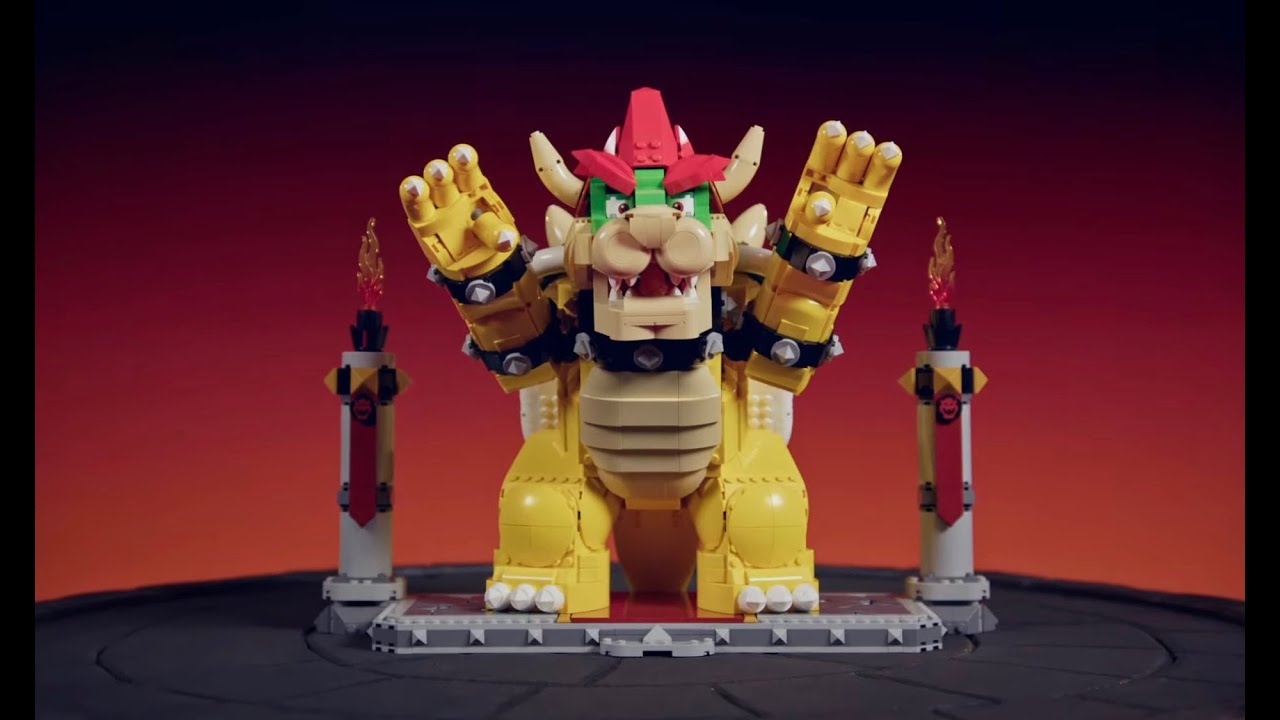 Mighty Bowser LEGO Set Revealed - It's Truly AMAZING - YouTube