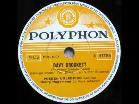 Davy Crockett - Henry Hagemann; Preben Uglebjerg 1955
