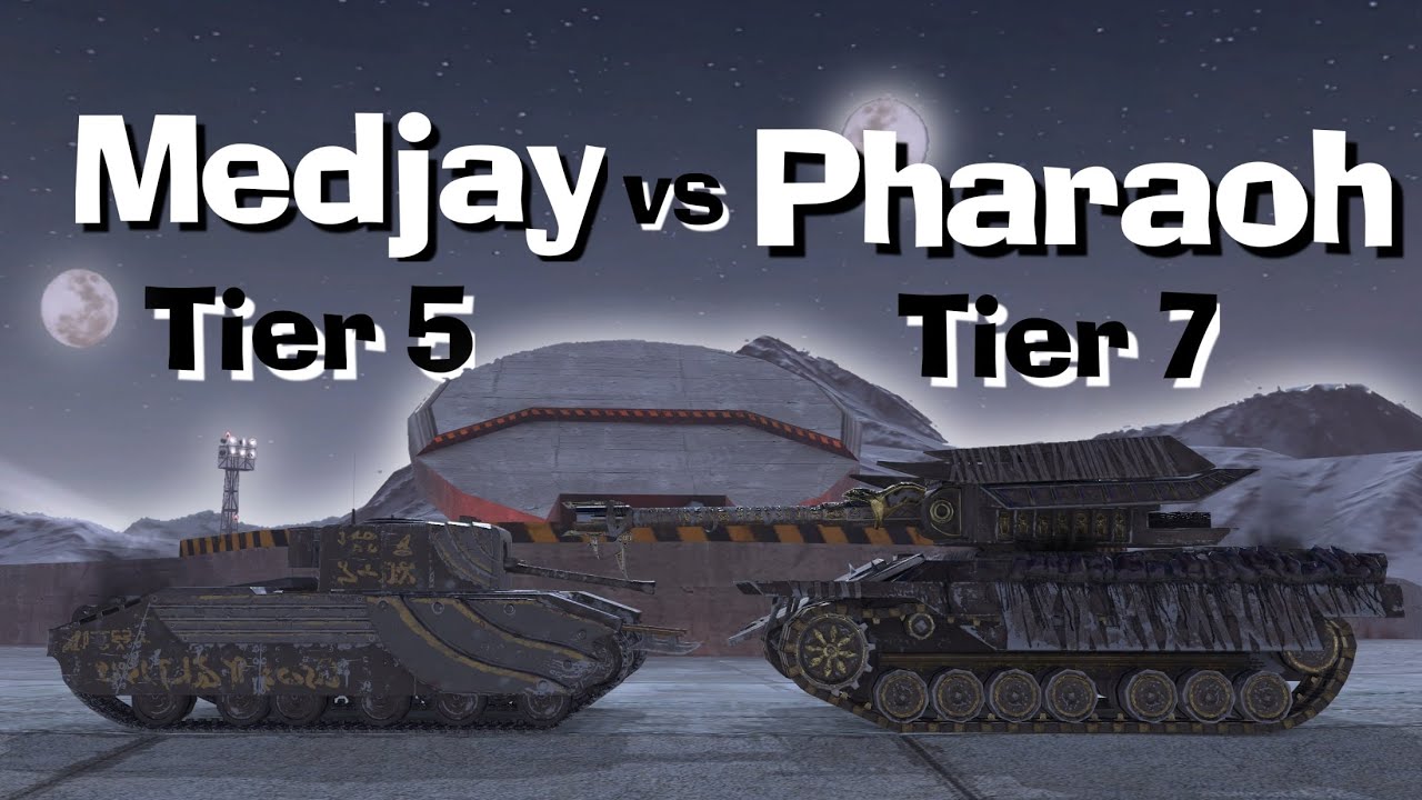 WOT Blitz Can Medjay Destroy Pharaoh - YouTube