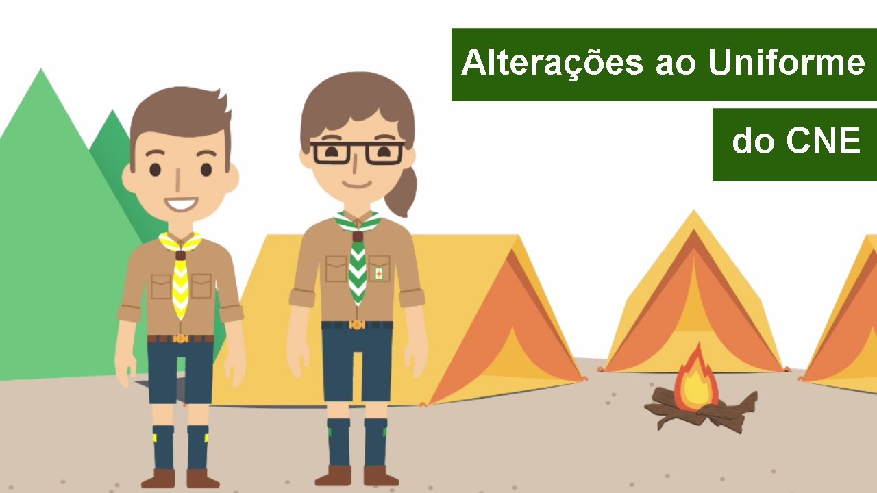 Alterações ao Uniforme do CNE | Corpo Nacional de Escutas - YouTube
