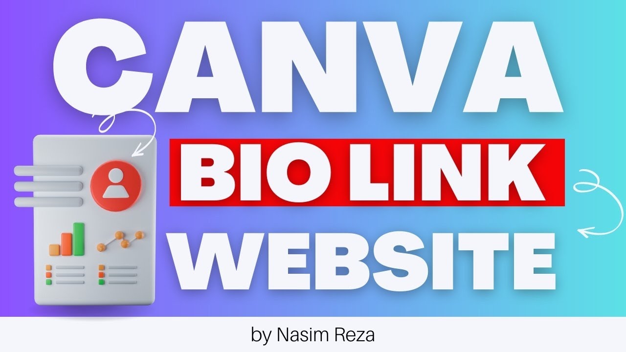 How to Make Canva Biolink Website for Instagram - YouTube