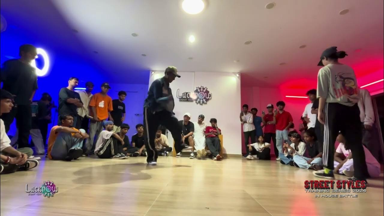MUSKAN POP VS ABHISHEK RAJPOOT I IN HOUSE BATTLE I LUCKNOW DANCE HUB I STREET STYLES TRAINING ...