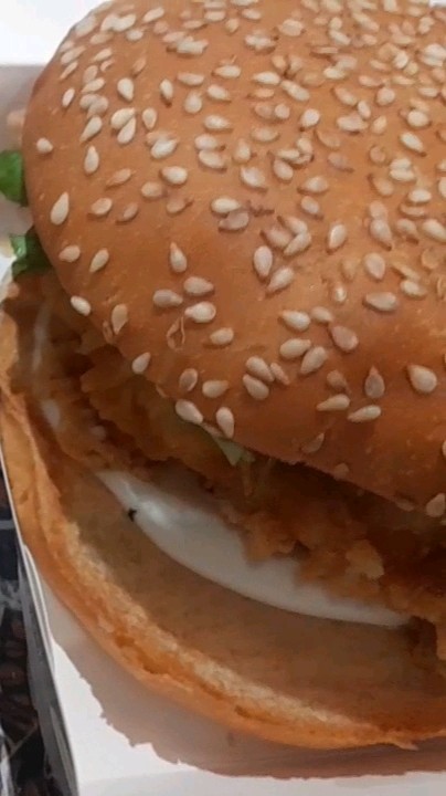 KFC burger 🍔, KFC fried Chicken from wari branch😋#fyp#fy#food#foodie# ...