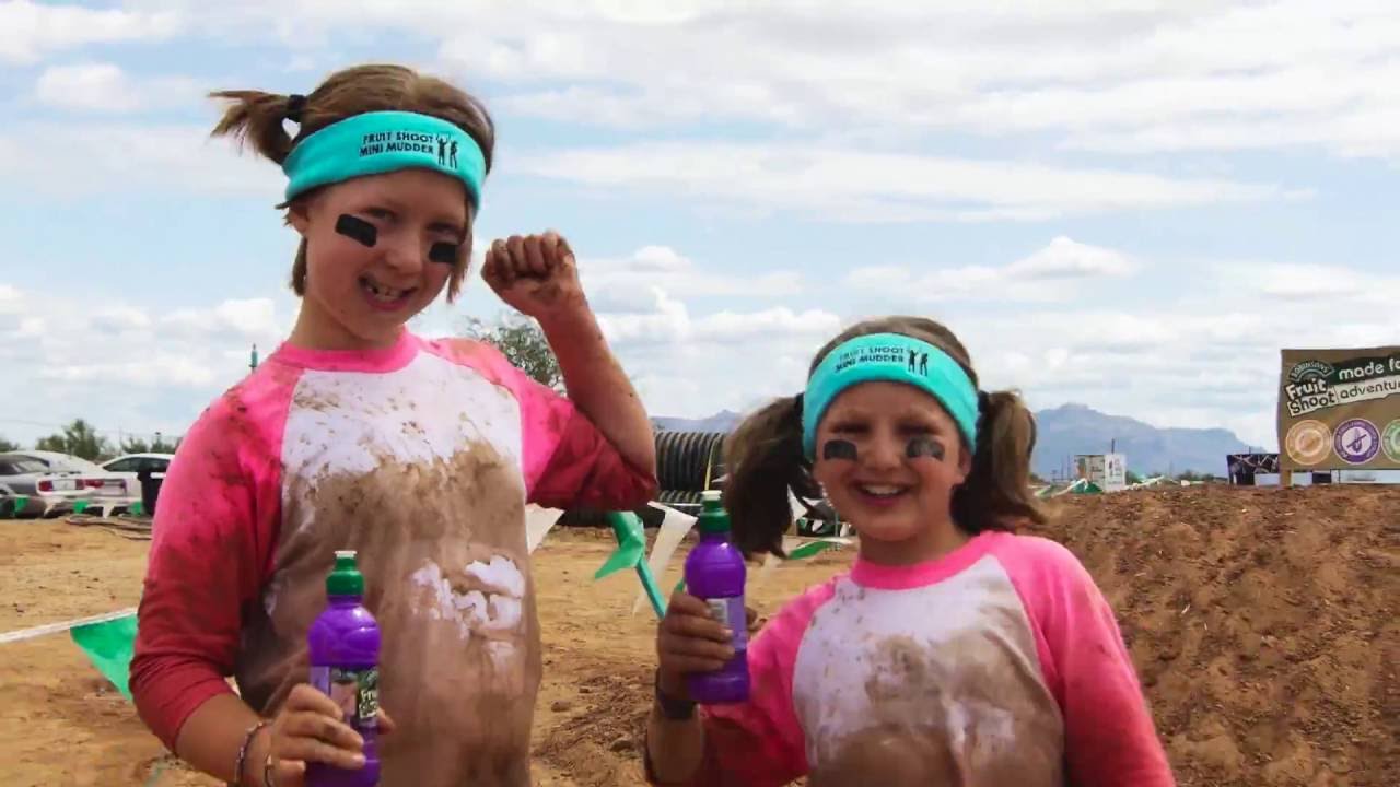 Fruit Shoot Mini Mudder Arizona 2016 | Tough Mudder - YouTube