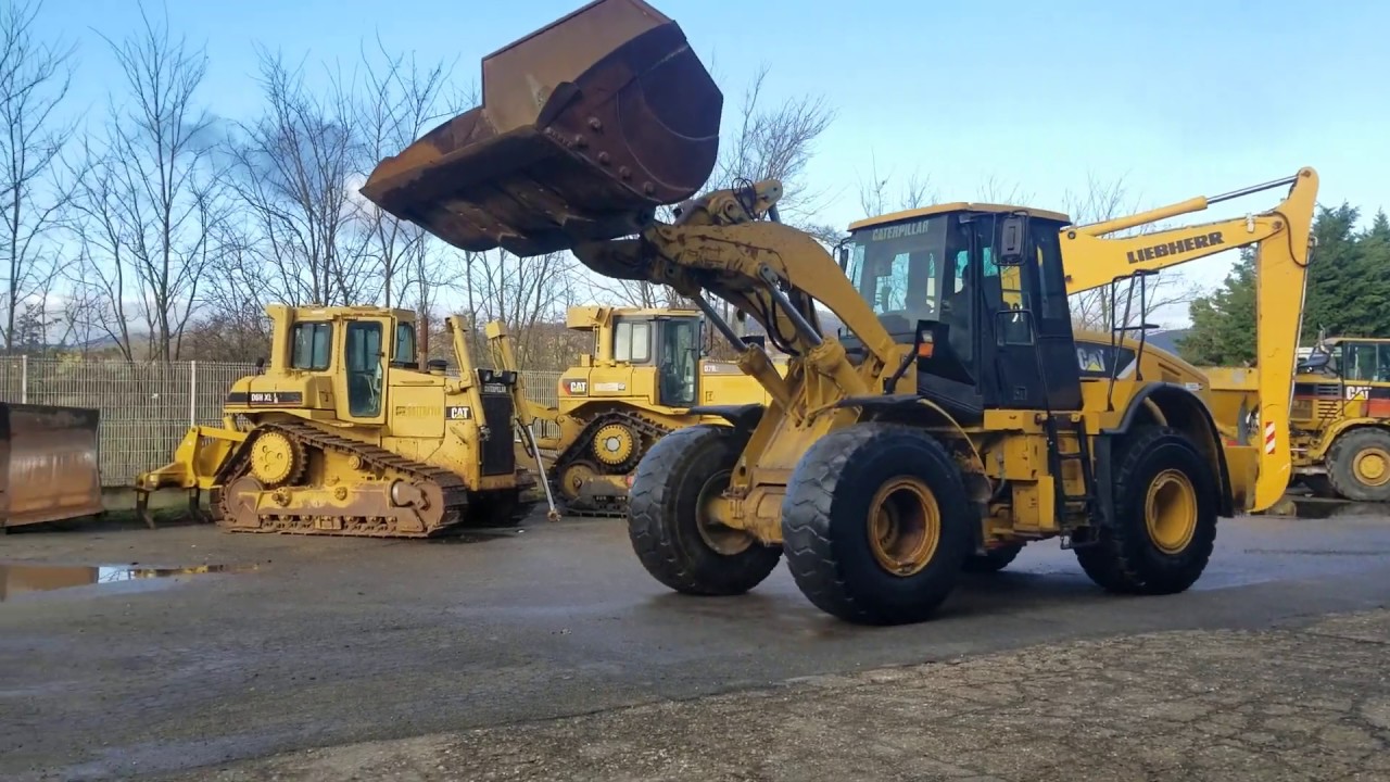 Caterpillar 950H - YouTube