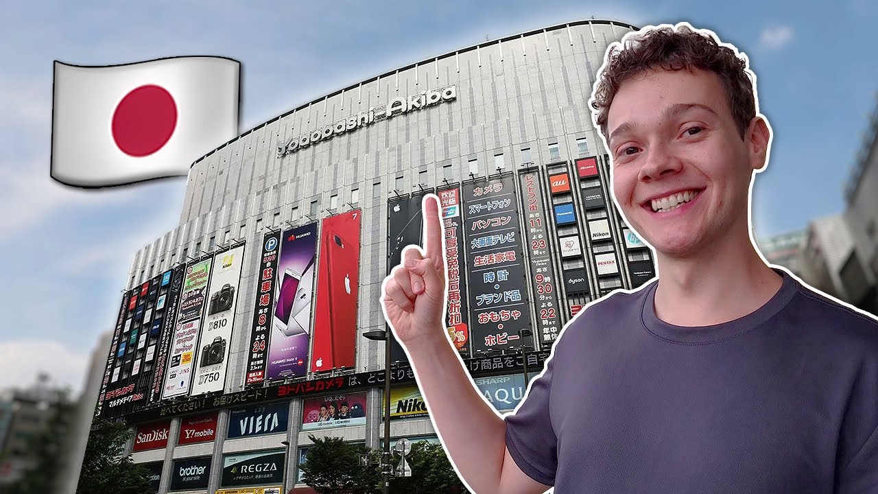 INSIDE JAPAN'S LARGEST TECH STORE! - I got lost in there! - YouTube