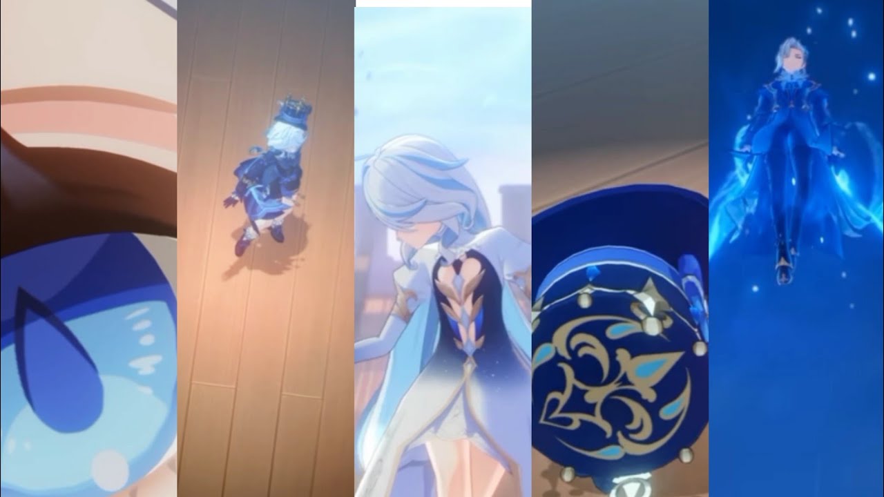 genshin impact furina and focalors dance cut scene - YouTube