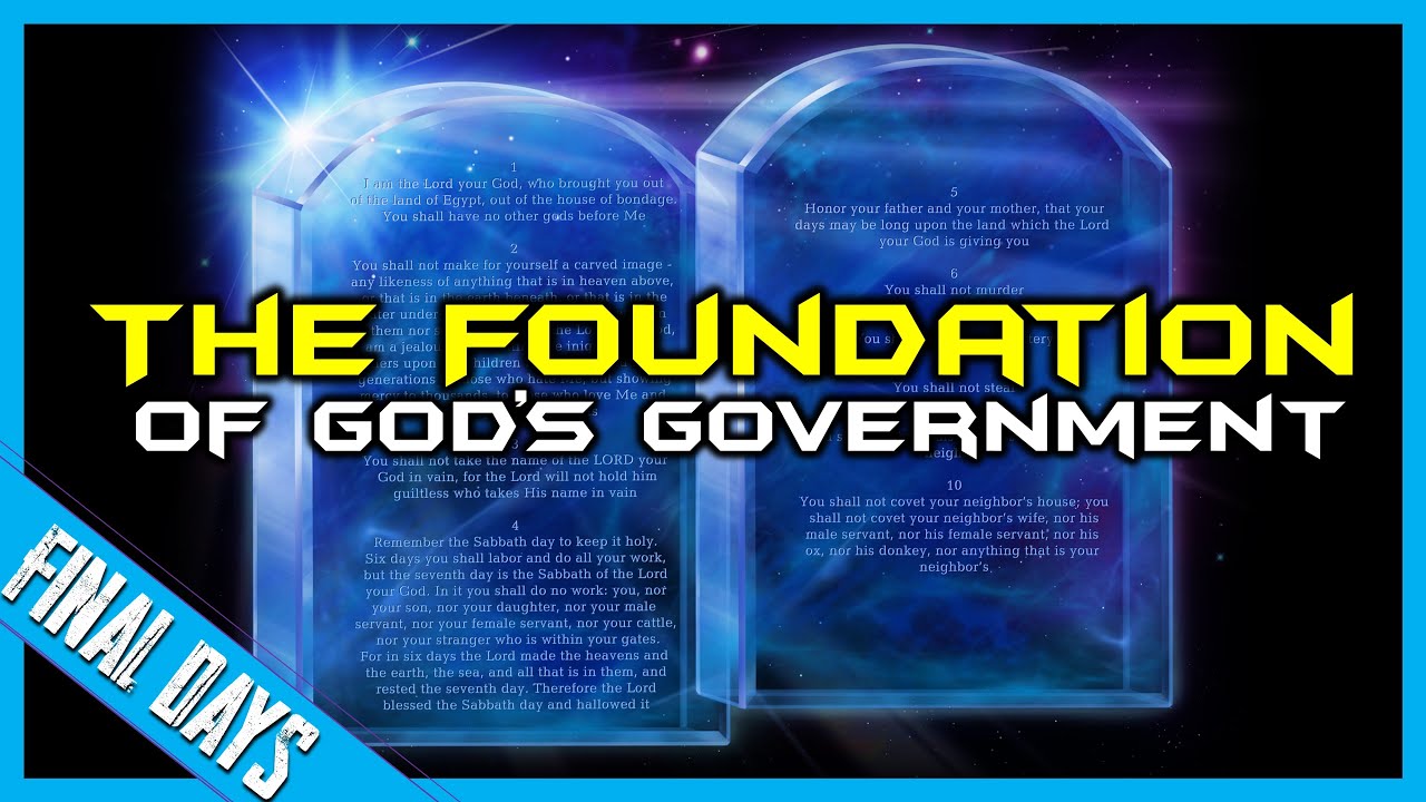 10 Commandments: The FOUNDATION of God's Government - YouTube