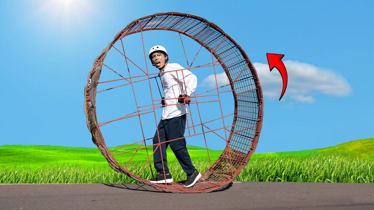 Longest Hamster Wheel Ride - YouTube