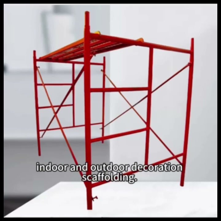 Scaffolding Baker Scaffolding Folding Scaffolding for Building Construction - YouTube