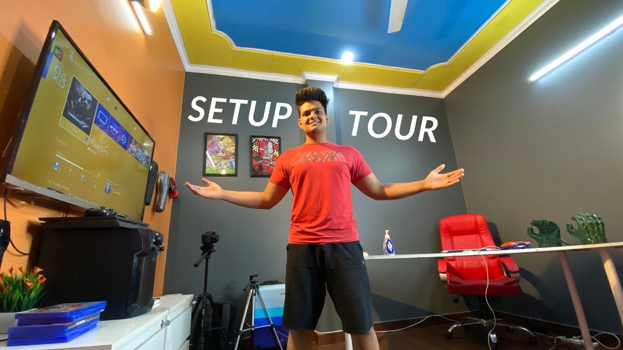 Setup Tour 3.0 [Best For Youtubers] 🔥 - YouTube