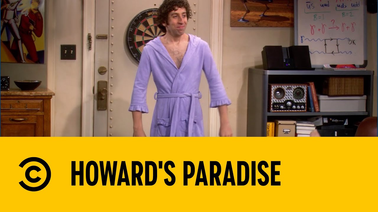 Howard's Paradise | The Big Bang Theory | Comedy Central Africa - YouTube