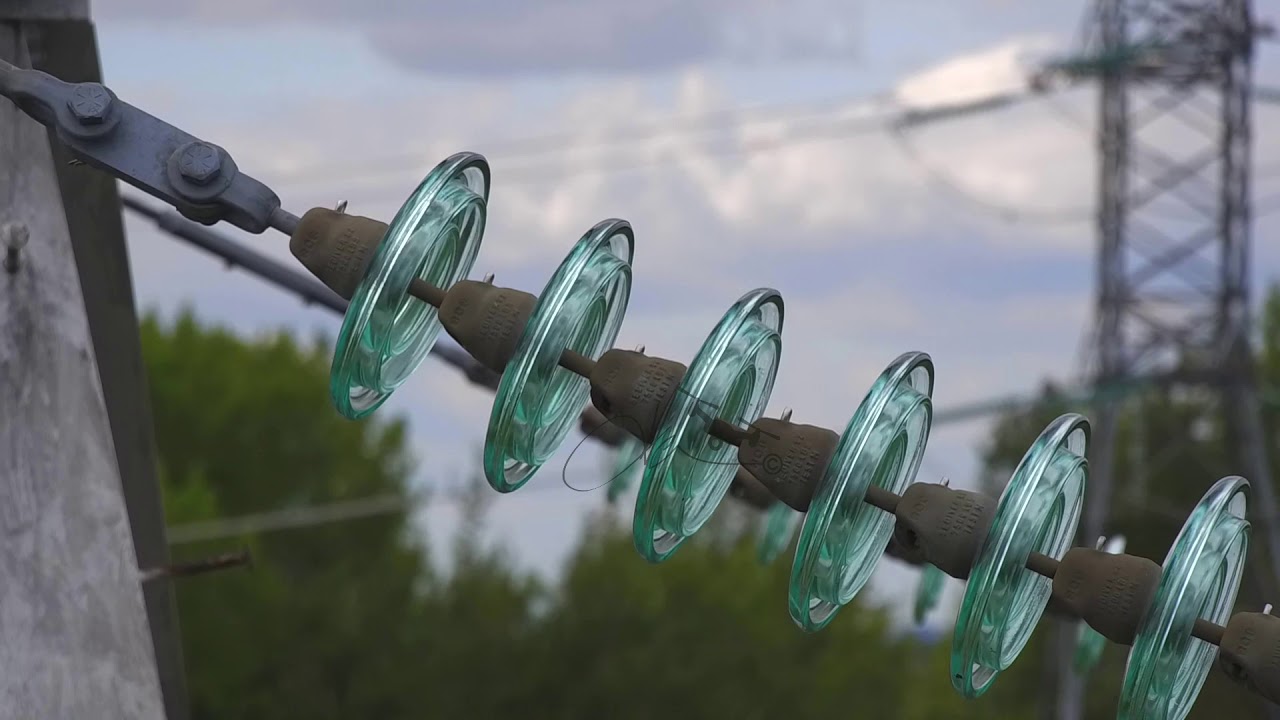 High voltage Power lines (ROAV) inspection. - YouTube