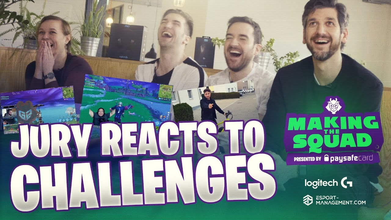 Making The Squad Jury Reacts to Challenges | G2 Esports Fortnite - YouTube