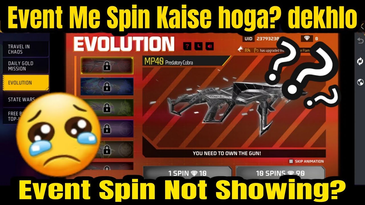 Evolution Event Spin Not Showing | Evolution Event Full Review | How To Spin Evolution Event ...