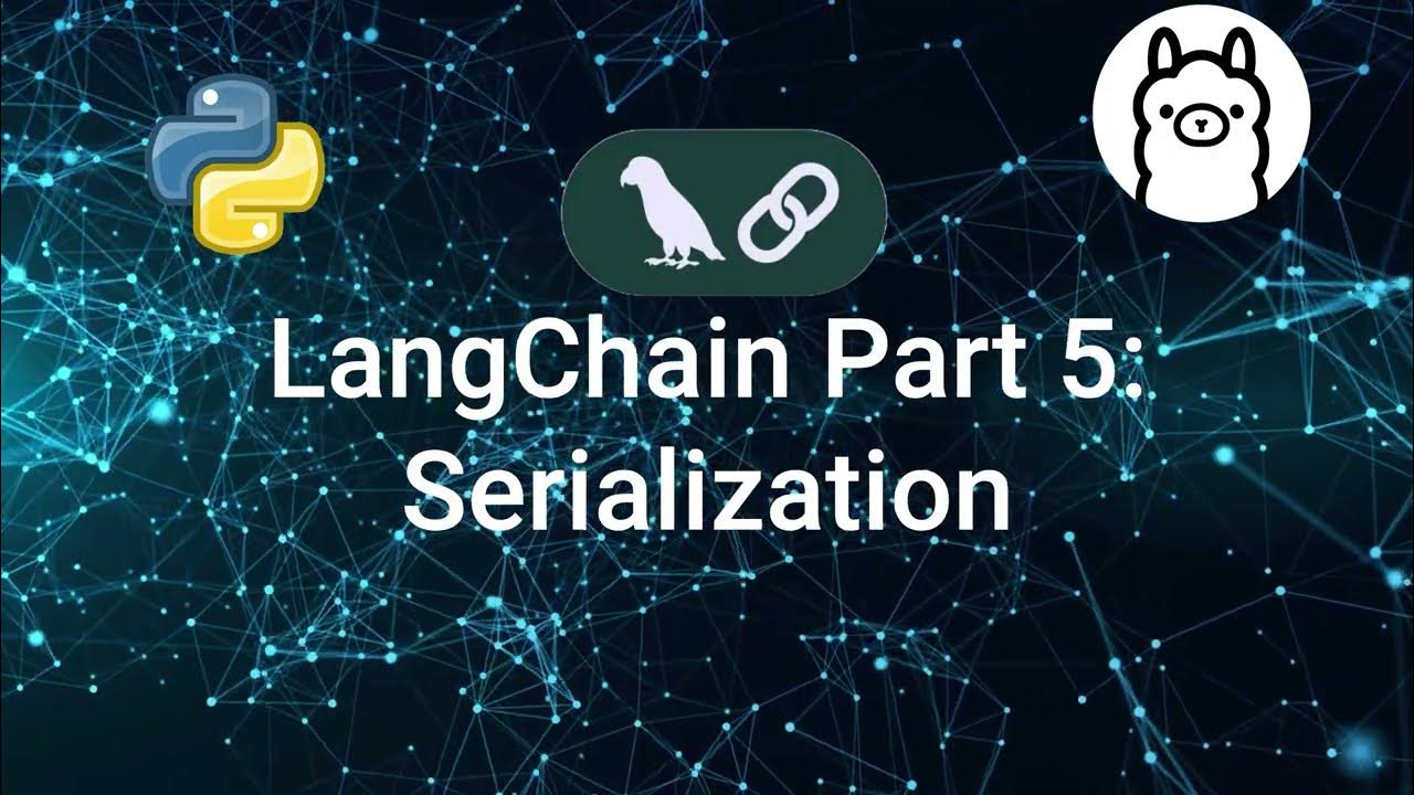 LangChain Serialization: How to Save and Load Prompts - Part 5 - YouTube