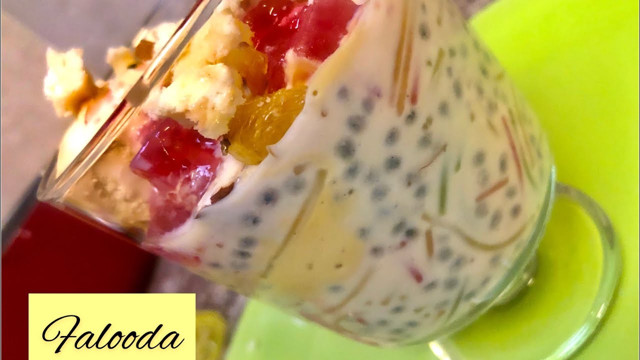 How to Make Falooda at home || Yummiest Falooda Reciepe by Sundas ...