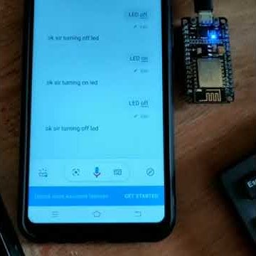 esp8266 Google Assistant based NodeMCU Control using Internet - YouTube
