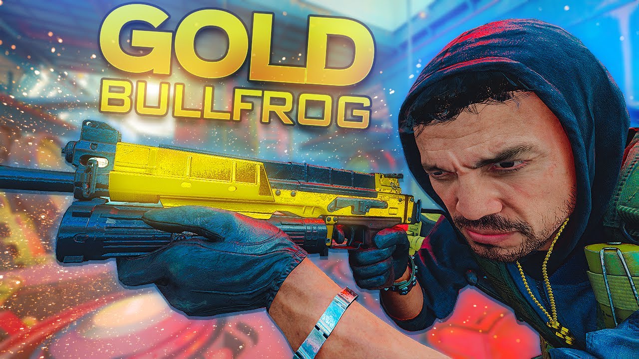 I got the 'GOLD BULLFROG' (Black Ops Cold War Bullfrog Bizon Loadout ...