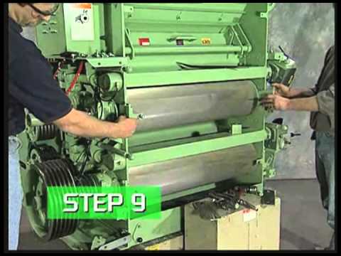 CPM Roskamp - How to change rolls on a Roskamp Series 900/999 Roller ...