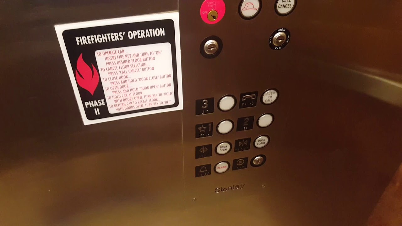 Stanley/Otis Hydraulic Elevator - Ramada Plaza Portland - Portland, ME ...